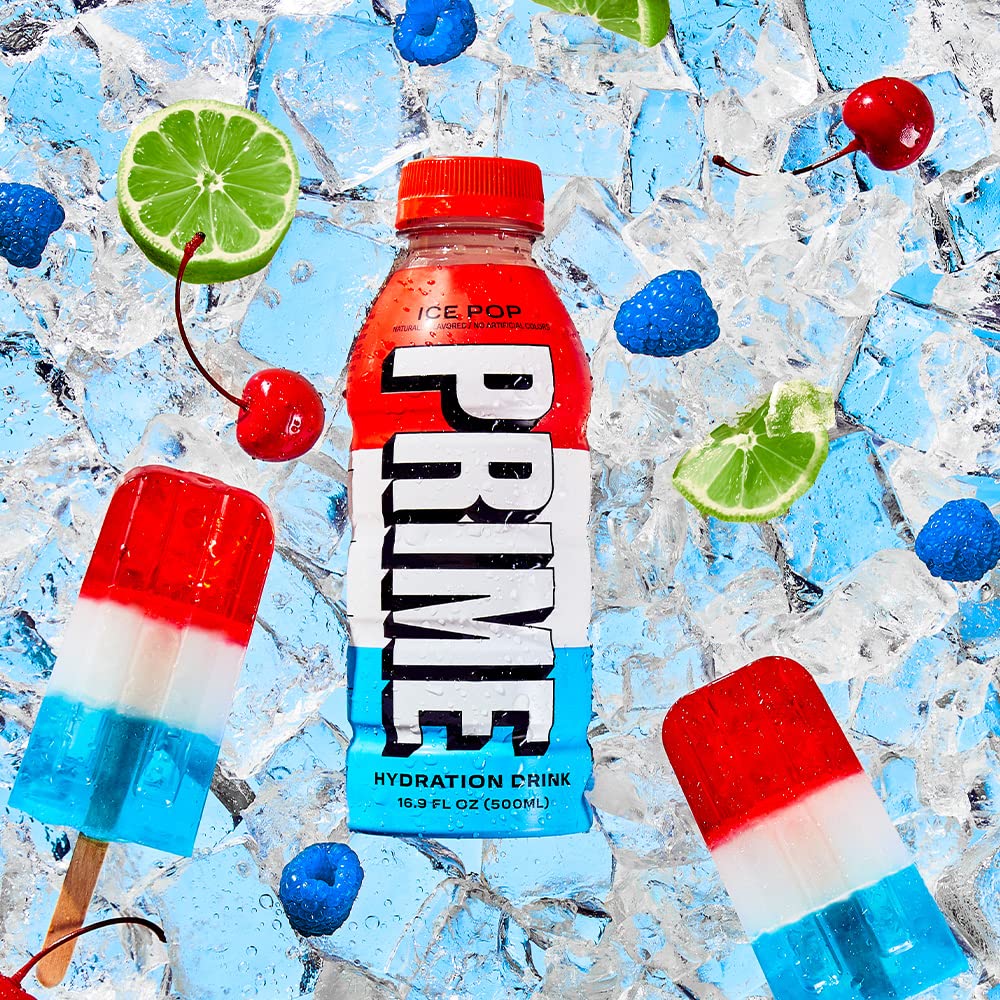 Prime, Hydratation, Ice Pop | Zero Sucre | 500ml | The Blassa